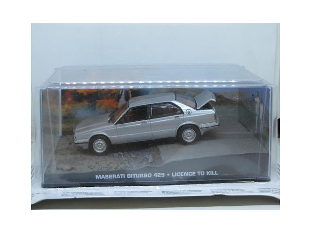 1:43 altaya 007 maserati biturbo