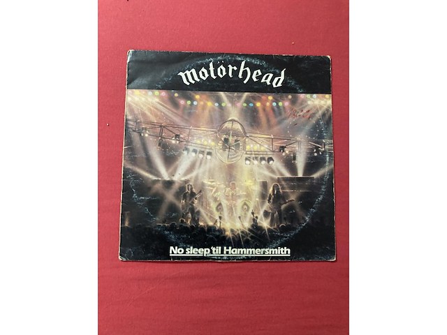 LP Motorhead-No sleep’til Hammersmith