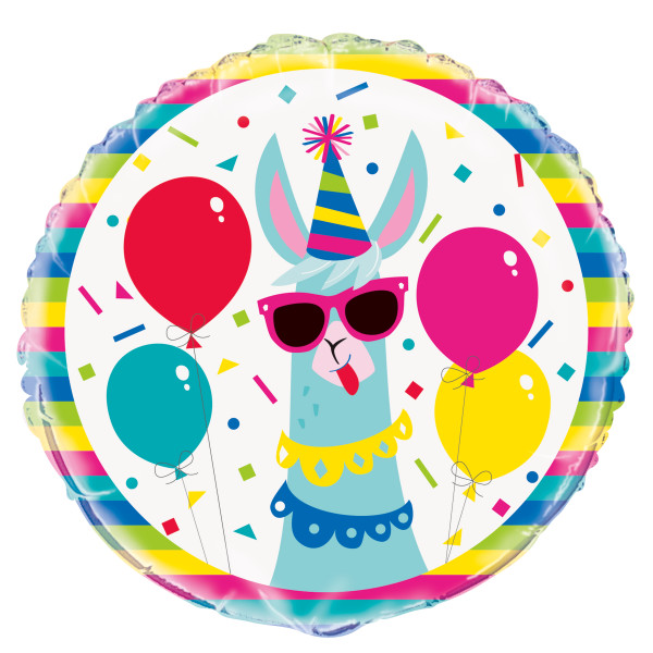 73237U
18″ Foil Llama Birthday