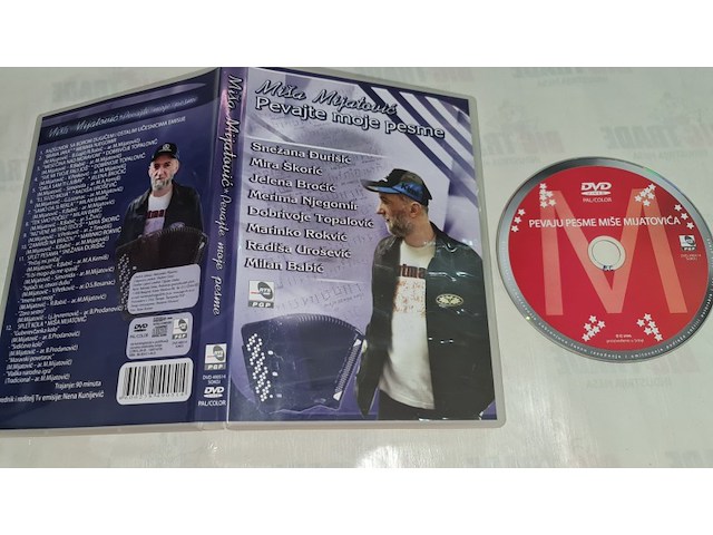Miša Mijatović - Pevajte moje pesme DVD