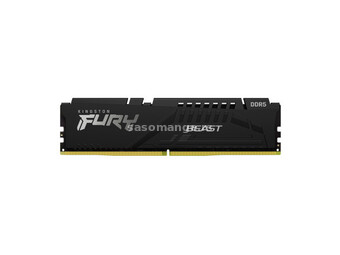 Kingston DDR5 16GB 5200MHz [fury beast], CL40 1.25V, w/Heatsink memorija ( KF552C40BB-16 )