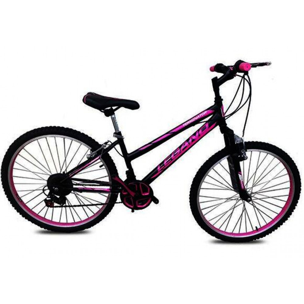 LEGANO Bicikl Terminator 24" - Crno-roze *I