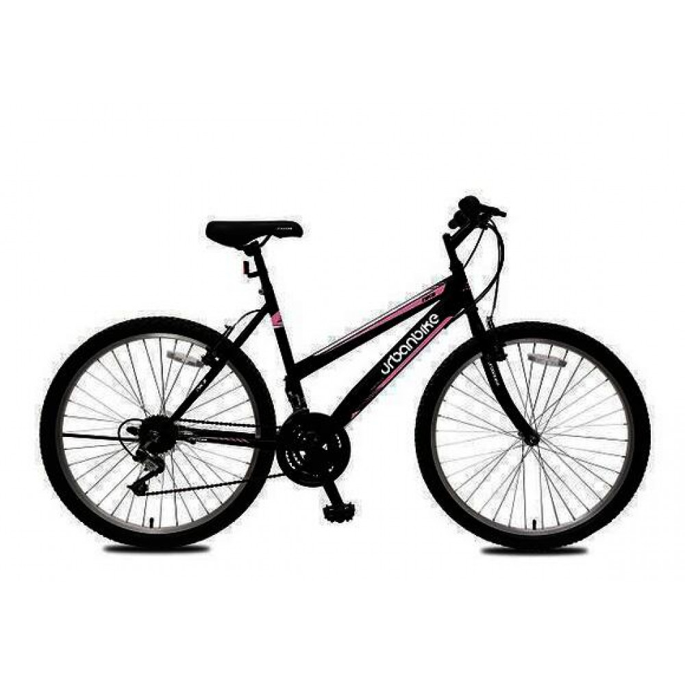 URBANBIKE Bicikl Nika - Crno-roze *I