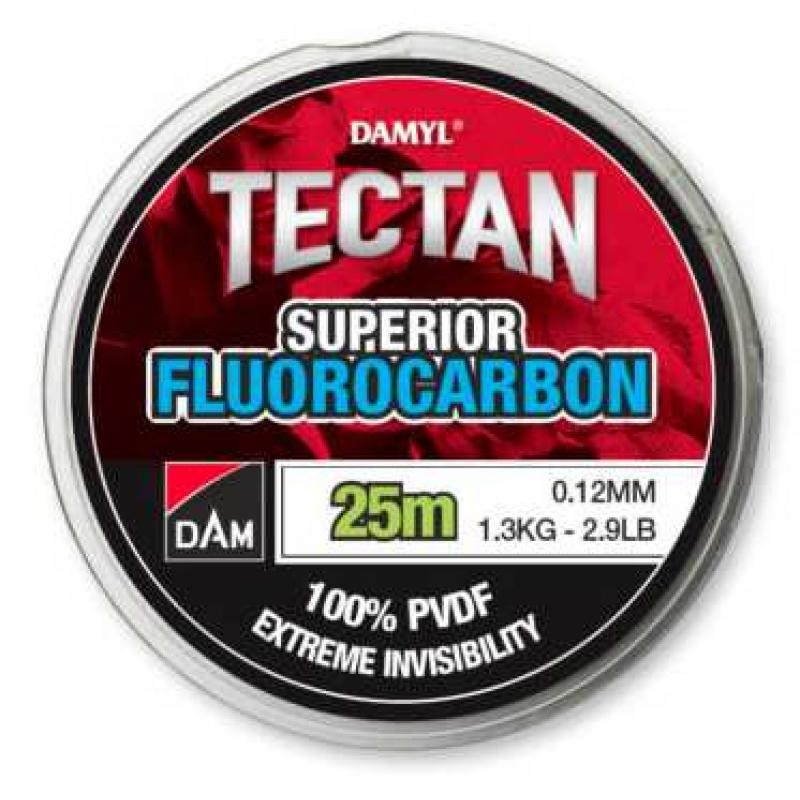 DAM Damyl Tectan Superior Fluorocarbon 0,14 mm 50 m. AKCIJA