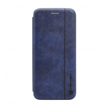 Maska na preklop Teracell Leather za Samsung Note 10 Lite/ N770F/ A81/A815F plava