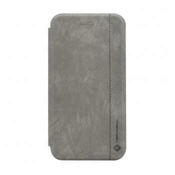 Maska na preklop Teracell Leather za Samsung Note 20/ N980F siva