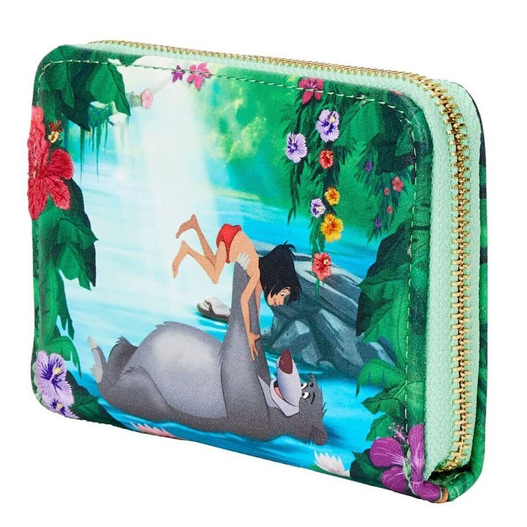 Disney Jungle Book Bare Necessities Zip Around Wallet