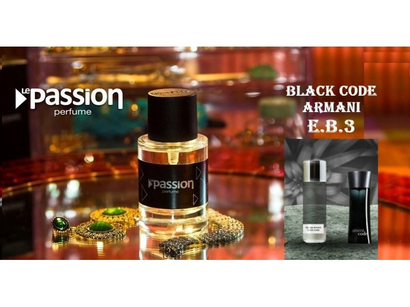 LePassion 55ml - po uzoru na Black Code / ARMANI