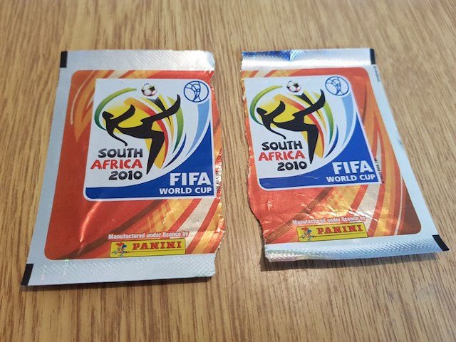 Kesica prazna FIFA World Cup South Africa 2010 Panini 2