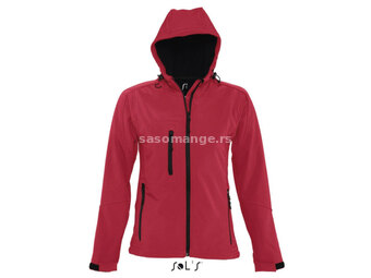 Sols Ženska Softshell jakna sa kapuljačom Replay Red veličina XXL 46802