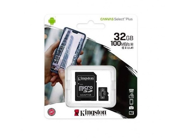 SD memorijska kartica Kingston 32GB Select Plus klasa 1