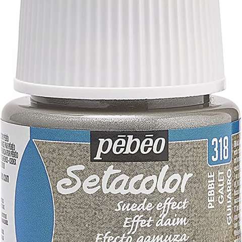 PEBEO SETACOLOR SUEDE EFFECT 45ML PEBBLE