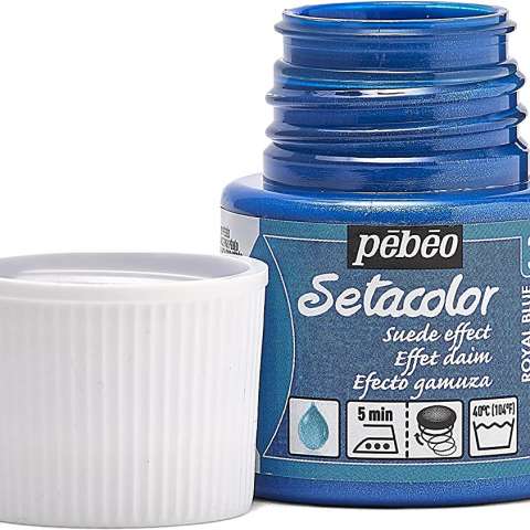 PEBEO SETACOLOR SUEDE EFFECT 45ML ROYAL BLUE