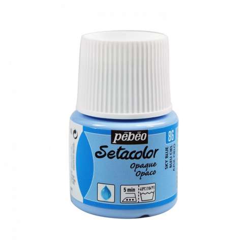 PEBEO SETACOLOR OPAQUE 45ML SKY BLUE