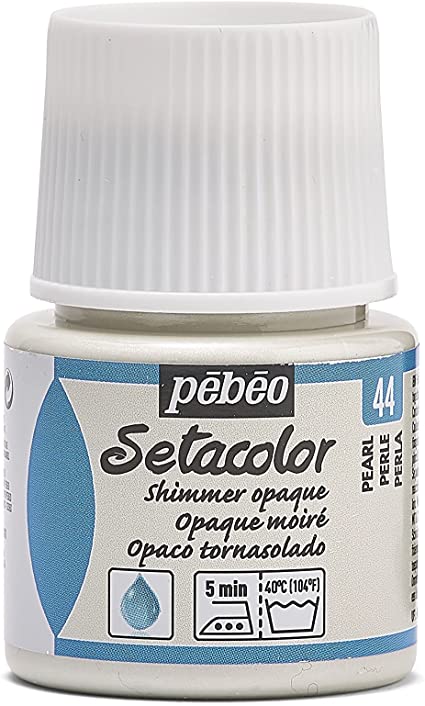 PEBEO SETACOLOR SHIMMER OPAQUE 45 PEARL
