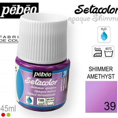 PEBO SETACOLOR SHIMMER OPAQUE 45ML AMETHYST