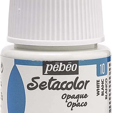 PEBEO SETACOLOR OPAQUE 45ml WHITE