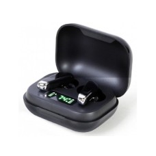 GEMBIRD FitEar-X300B bluetooth V5.0 slušalice, LED, TWS, black (alt. BHP-PRO 5)