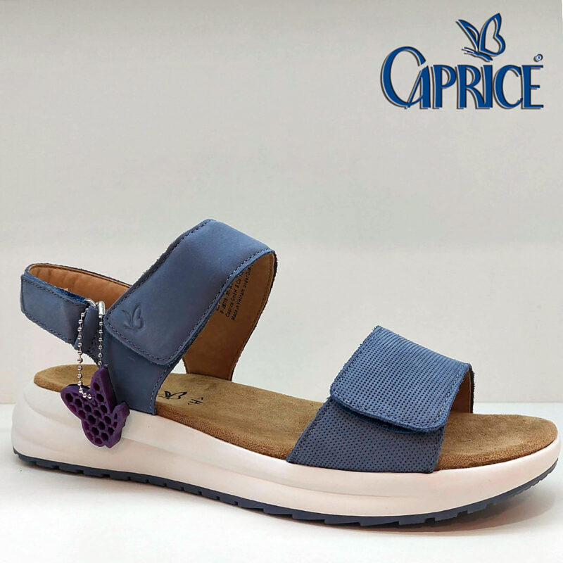 CAPRICE jeans plava sandala