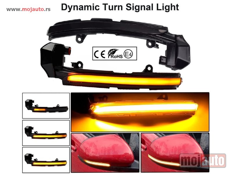 Jaguar XE,XF,XJ,F-TYPE,XK Led migavci retrovizora