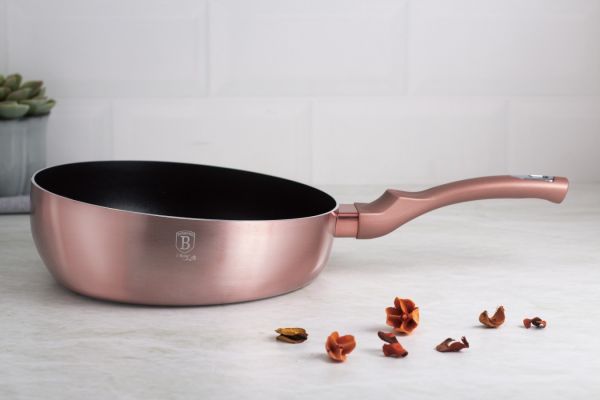 Berlinger haus FLIP WOK TIGANJ 26CM I-ROSE EDITION