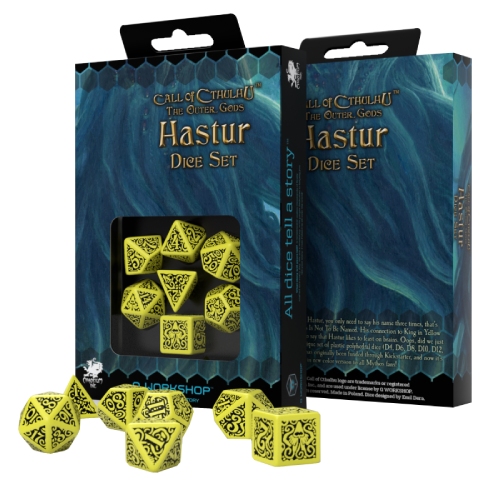 CALL OF CTHULHU THE OUTER GODS: HASTUR DICE SET