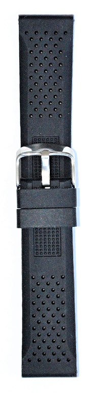Silikonski kaiš - SK 24.46 Crna boja 24mm