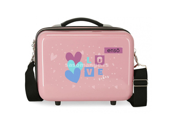 Enso ABS Beauty Case - koferče za šminku Love Vibes 94539