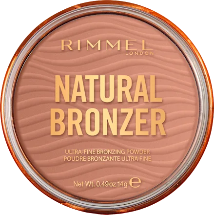 RIMMEL LONDON
Natural bronzer - 01 Sunlight, 14 ml