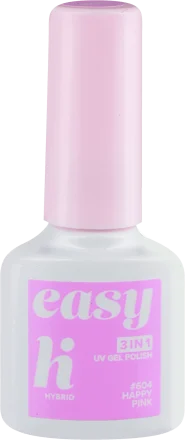 hi Hybrid
easy 3u1 UV gel lak - 604 Happy Pink, 5 ml