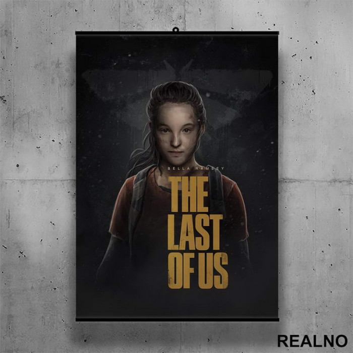 ELLIE DRAWING - THE LAST OF US - POSTER SA NOSAČEM