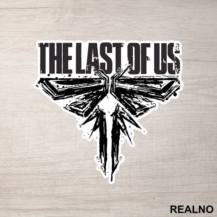 FIREFLY AND LOGO - THE LAST OF US - NALEPNICA