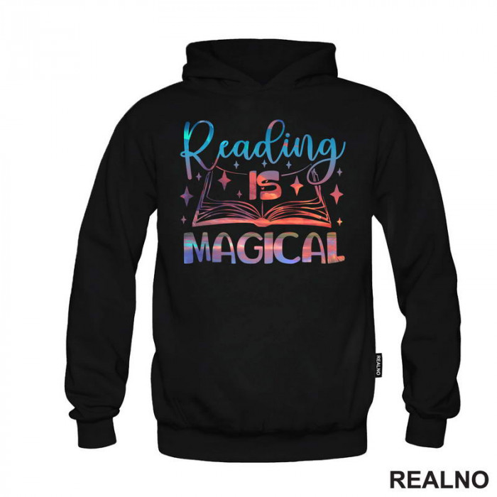 READING IS MAGICAL - COLORS - BOOKS - ČITANJE - KNJIGE - DUKS