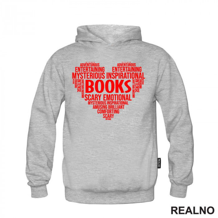 RED HEART - BOOKS - ČITANJE - KNJIGE - DUKS