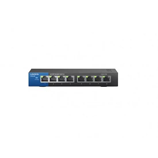 LINKSYS 8-PORT DESKTOP GIGABIT SWITCH (LGS108) LGS108-EU-RTL CENA