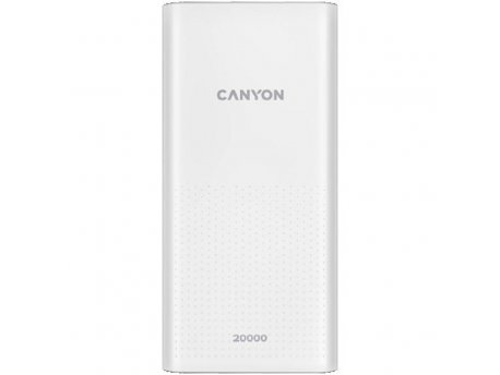 CANYON PB-2001 POWER BANK 20000MAH LI-POLY BATTERY, ( CNE-CPB2001W ) CENA