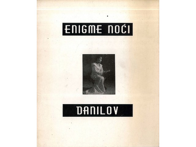 D. J. Danilov - ENIGME NOĆI (1991, 1. izdanje) retko!