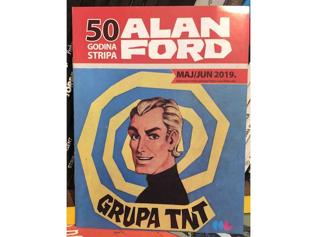 Alan Ford - 50 godina - maj jun 2019 - brošura
