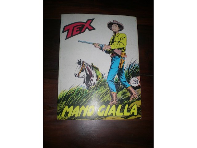 TEX 67  MANO  GIALLA  italijanski