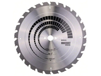 Bosch List kružne testere Construct drvo 2608640693 400 x 30 x 3,5 mm 28z