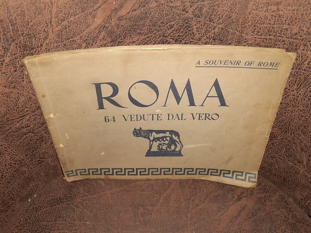 ROMA - 64 Vedute Dal Vero (A Souvenir of Rome)