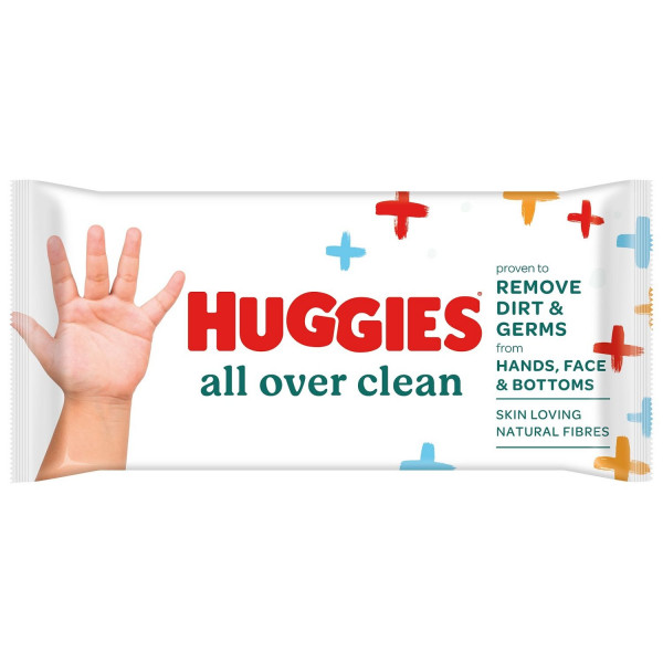 Huggies baby vlažne maramice all over clean 56kom