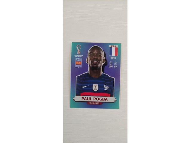 Panini FIFA 2022 international Qatar FRA12