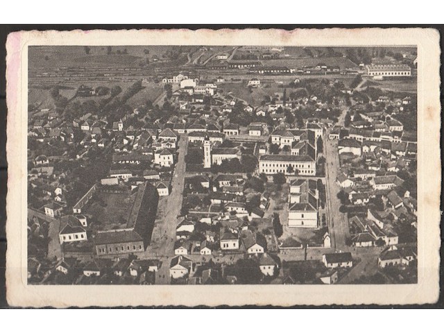 Zajecar - Avionski snimak 1928