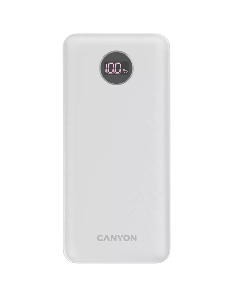CANYON PB-2002 Power bank 20000mAh Li-poly battery, Input Type-C 5V3A,9V2A,18W ...
