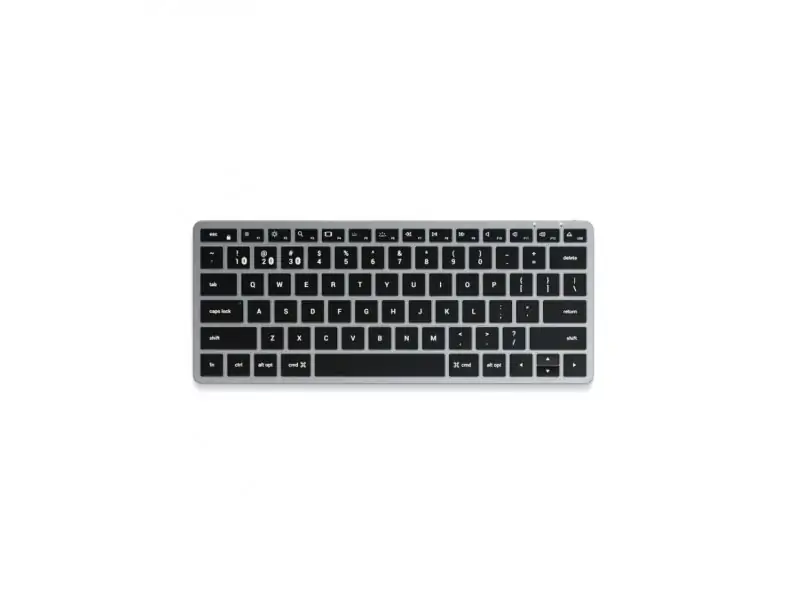 SATECHI SLIM X1 BLUETOOTH BACKLIT WIRELESS KEYBOARD – US – SPACE GREY