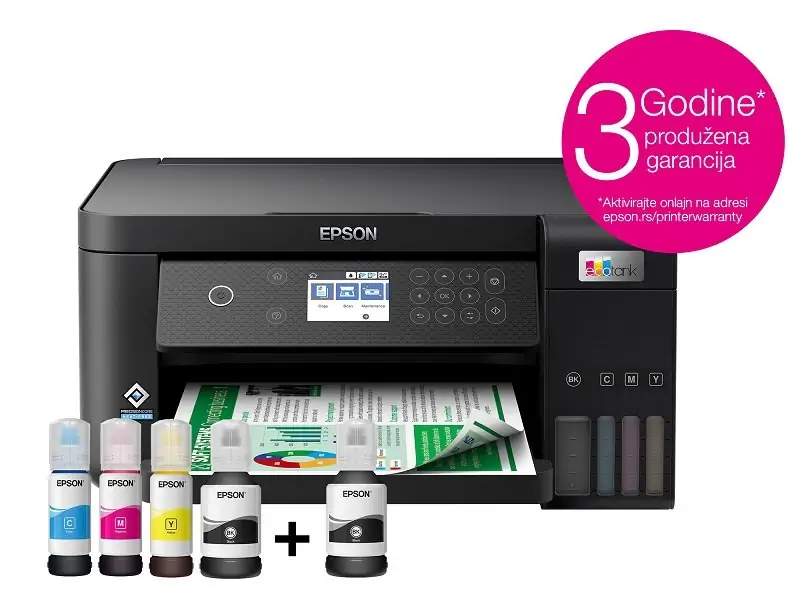 EPSON ECOTANK L6260 A4 WI-FI DUPLEX ALL-IN-ONE