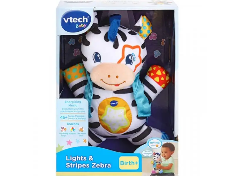 VTECH SVETLEĆA ZEBRA