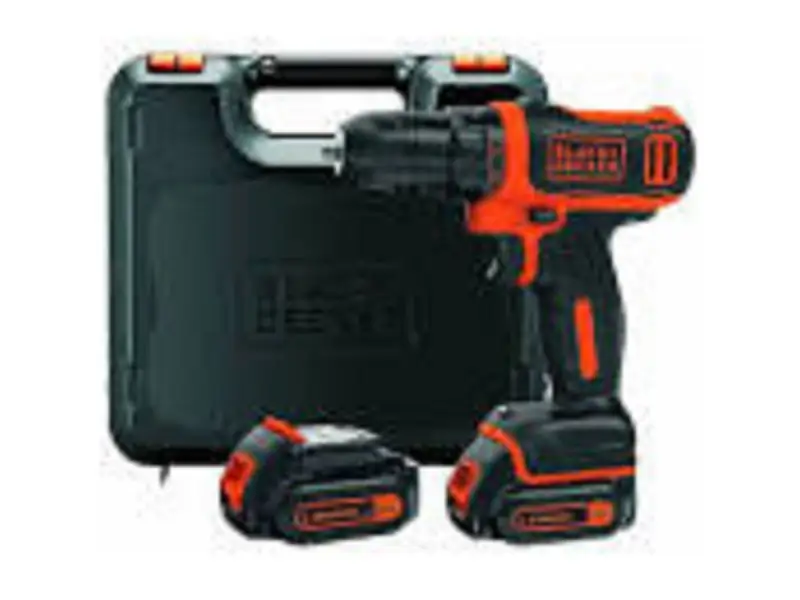 BLACK&DECKER BDCDD12KB AKU BUŠILICA ODVIJAČ 10.8V 2X1.5AH