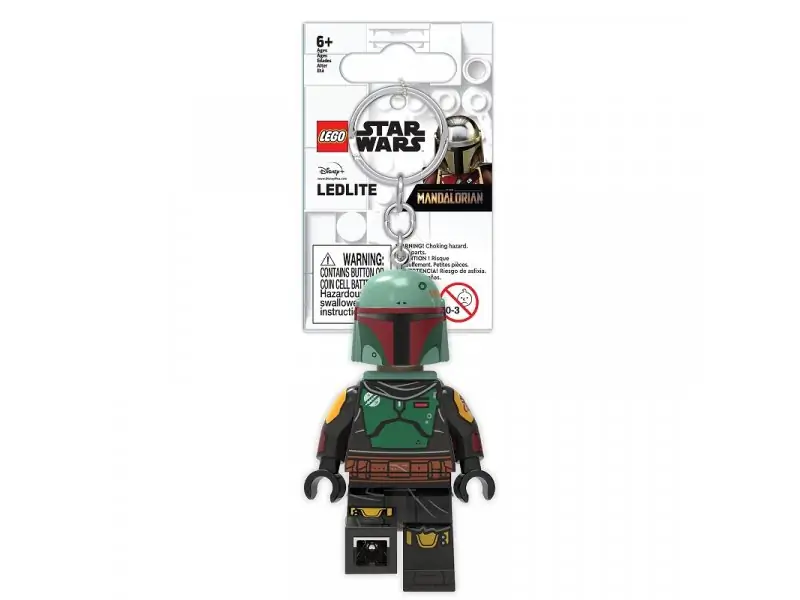 LEGO STAR WARS PRIVEZAK ZA KLJUČEVE SA SVETLOM: BOBA FET